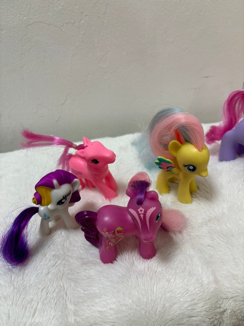 10 Vintage My Little Pony Figurines - Etsy