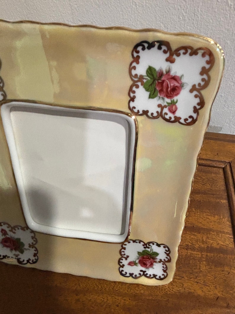 Vintage Victorian Porcelain Picture Frame 7 by 5 - Etsy