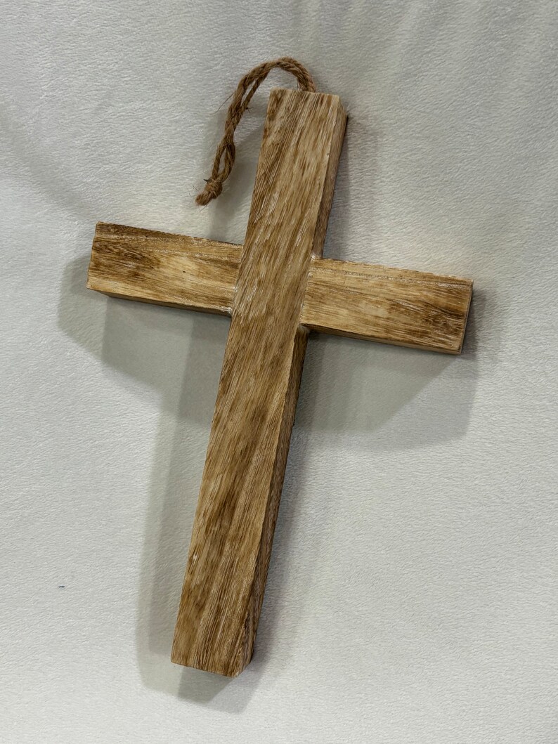 Hand Carved and Painted Wood Cross With Gold Design 12 by 8 - Etsy