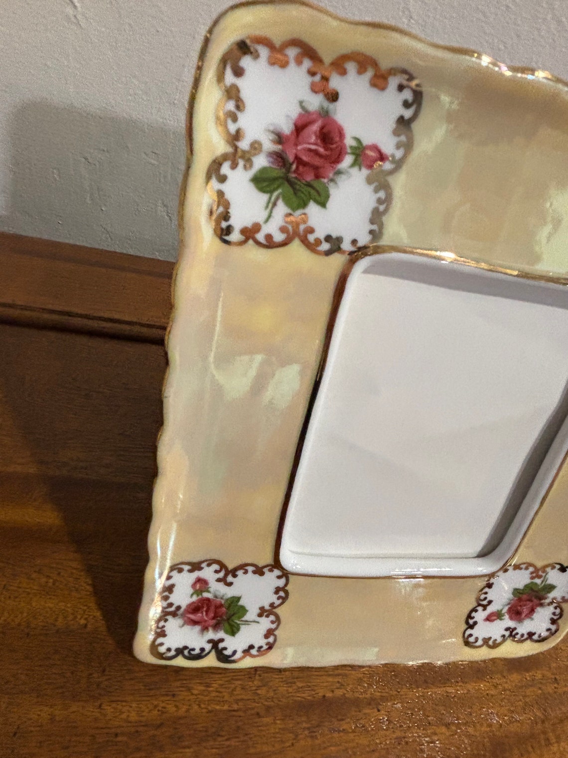 Vintage Victorian Porcelain Picture Frame 7 by 5 - Etsy
