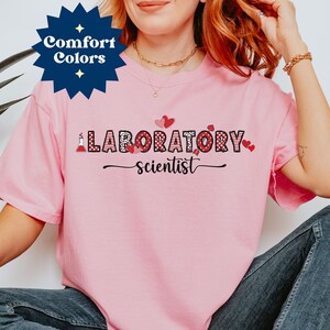 Medical Laboratory Scientist Valentine Sweatshirt, Custom Lab ...