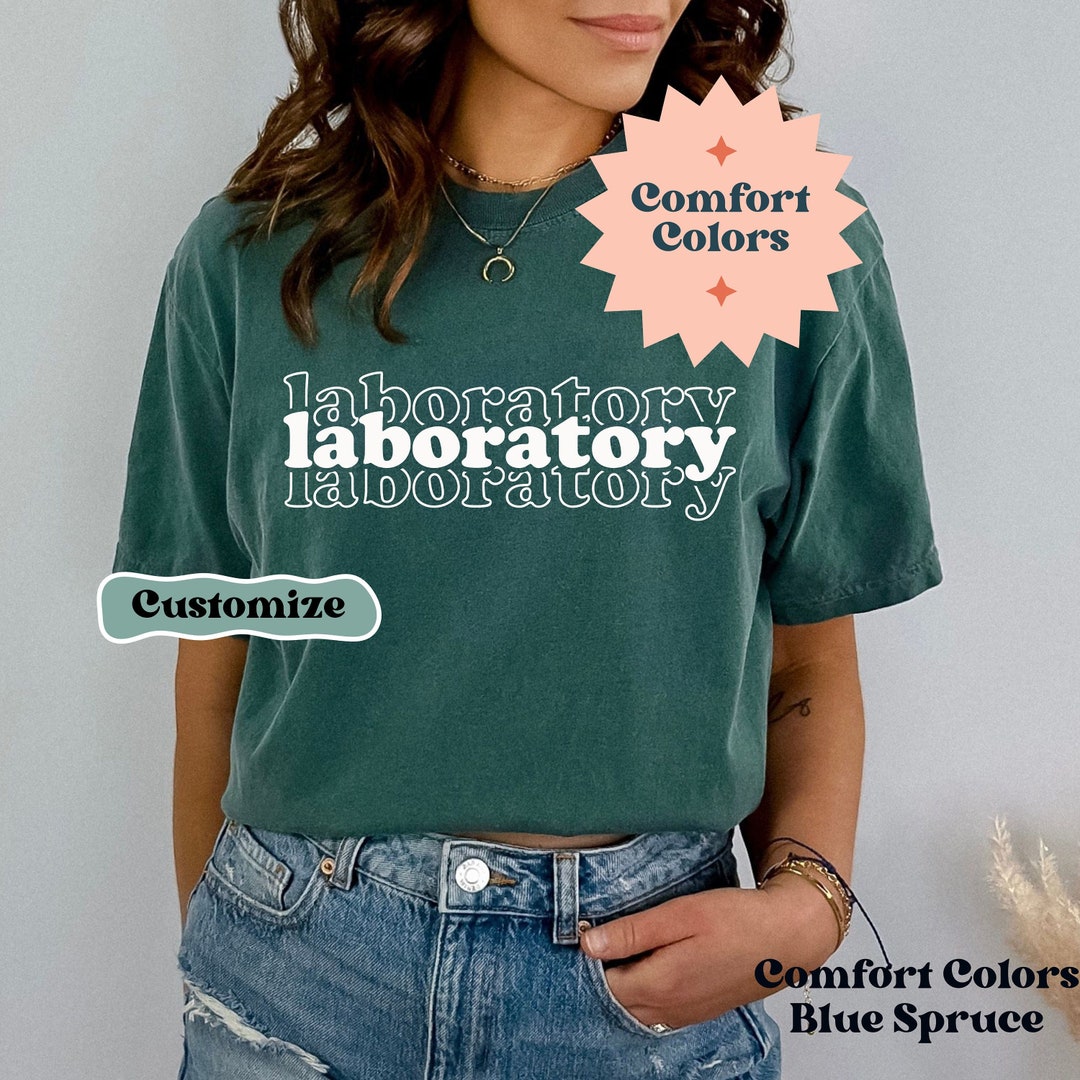 Laboratory Shirt, Custom Lab Long Sleeve Tee, Lab Week 2024, Medical ...