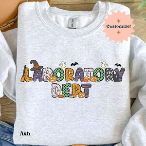 Medical Laboratory Scientist Sweatshirt, Custom Lab Tech Gift for Fall ...
