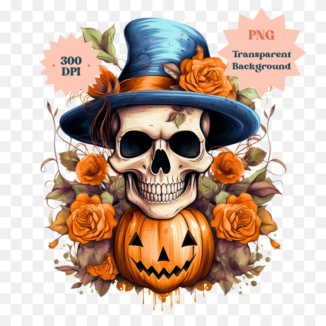 Skeleton Ghost Halloween PNG, Autumn Clipart, Pastel Halloween Clipart ...