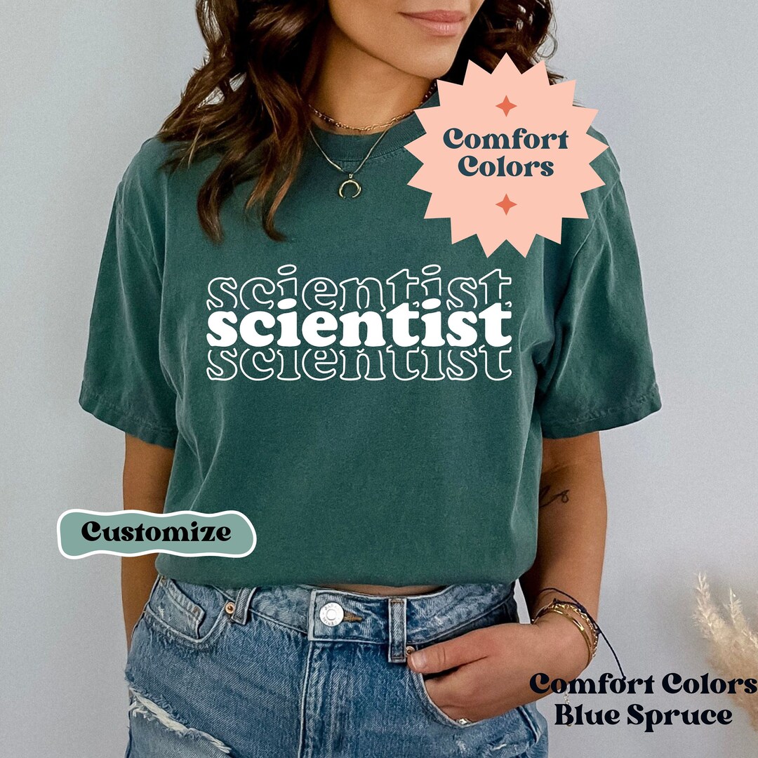 Scientist Shirt, Comfort Colors Science Shirt Microbiology Tshirt ...