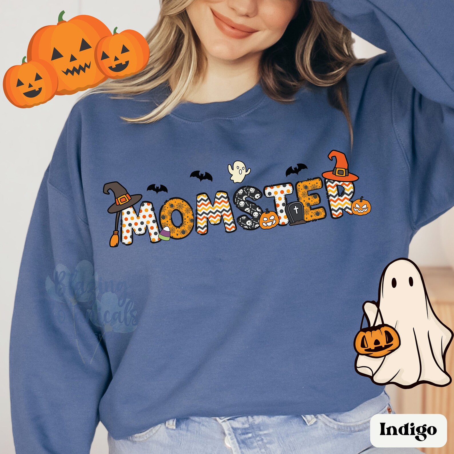Momster Sweatshirt, Momster Shirt, Halloween Expecting Mom Gift, First ...
