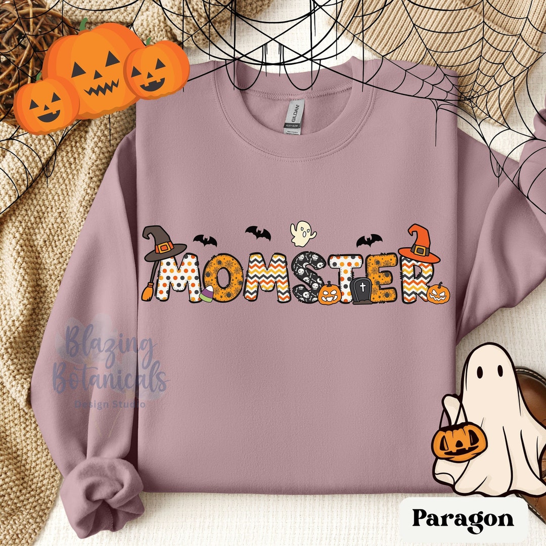 Momster Sweatshirt, Momster Shirt, Halloween Expecting Mom Gift, First ...
