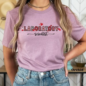 Medical Laboratory Scientist Valentine Sweatshirt, Custom Lab ...