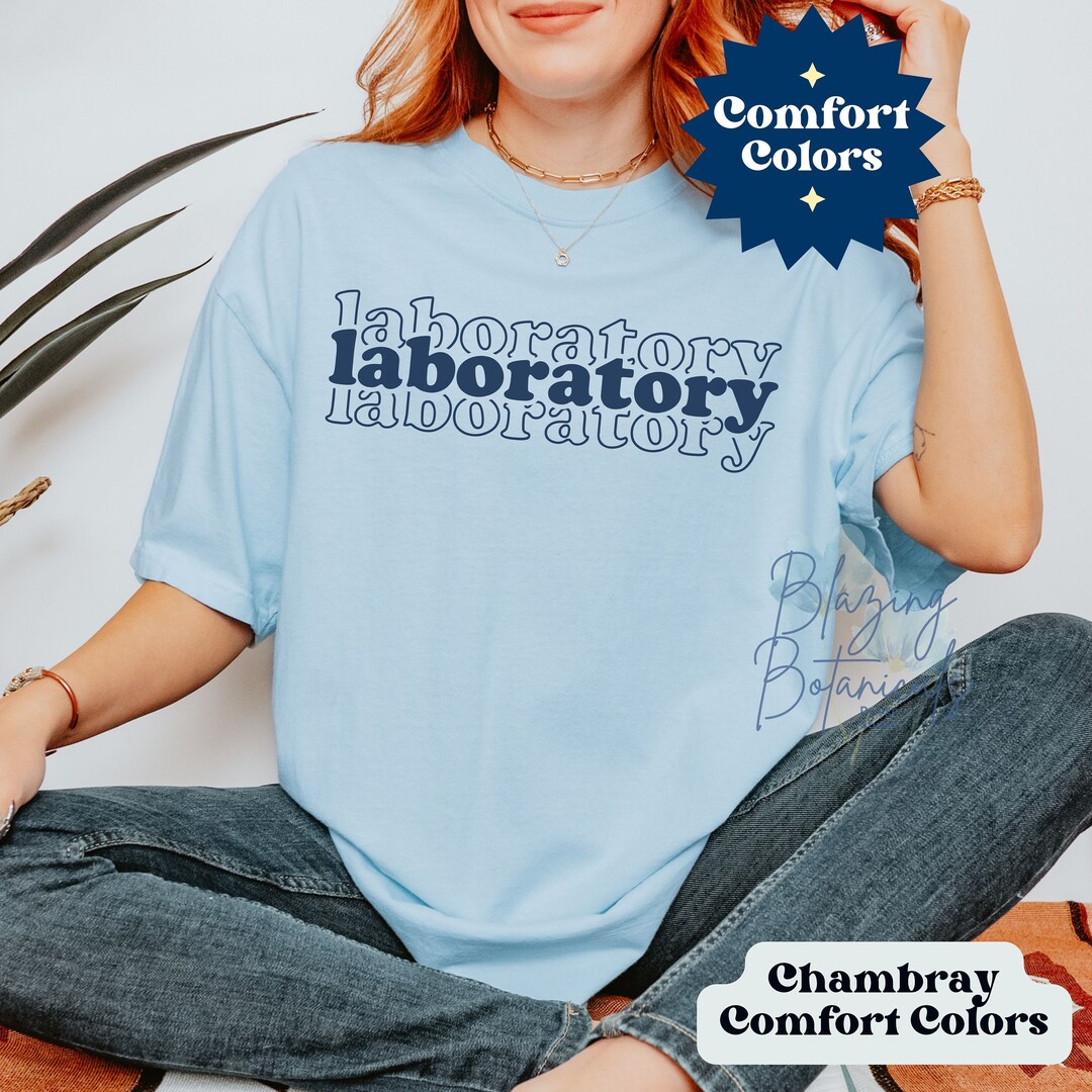 Laboratory Comfort Colors Long Sleeve Tee, Sweatshirt, T Shirt Medical ...