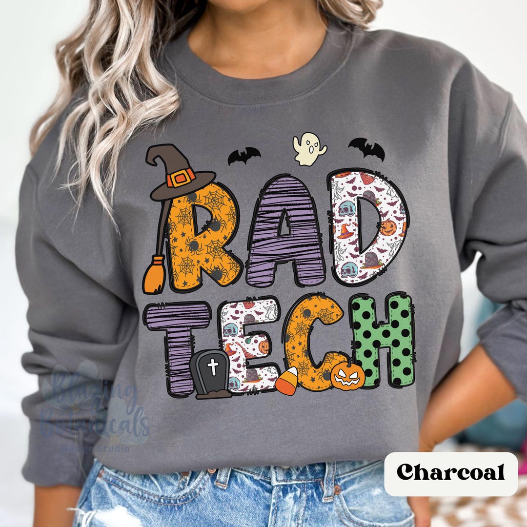 Rad Tech Halloween Shirt, X-ray, Halloween Xray Tech, Mri Tech, Ct ...