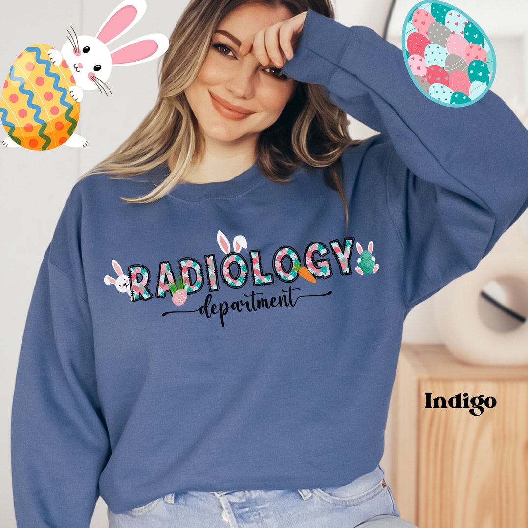 Radiology Easter Sweatshirt, Rad Tech Bunny Sweater, Radiology Xray ...