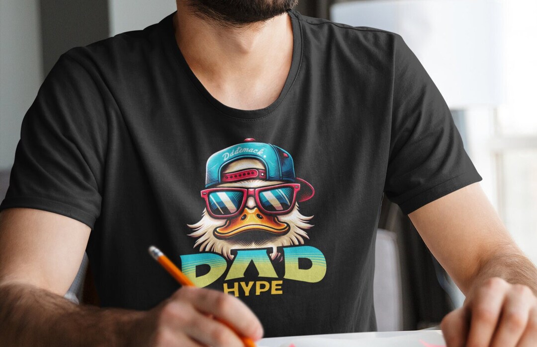 Cartoonish Dad Hype Father's Day T-shirt, Father's Day Gift Tee, New Dad Gift, Gift Dad on His ...