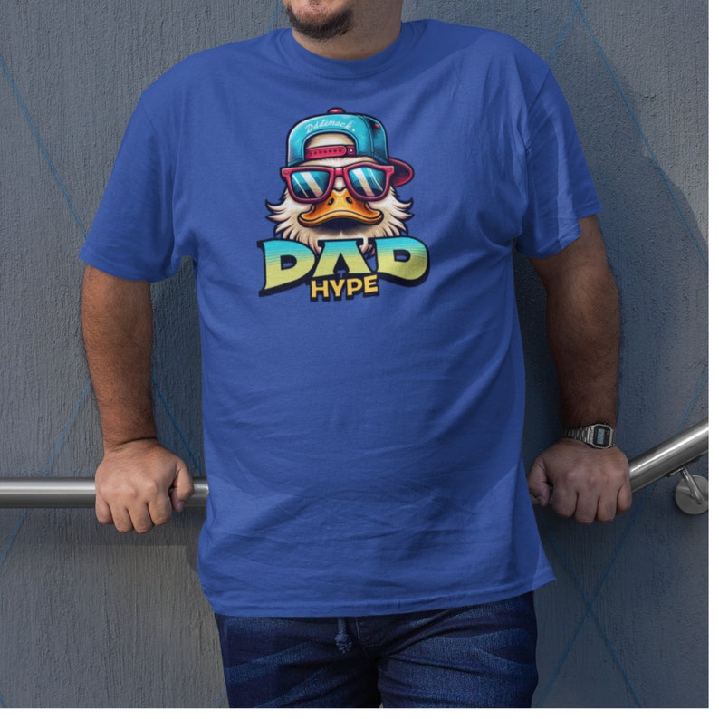 Cartoonish Dad Hype Father's Day T-shirt, Father's Day Gift Tee, New Dad Gift, Gift Dad on His ...