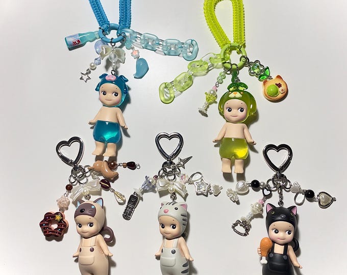 Cute Sonny Angel Keychains Bag Accesorries Gift Collectible - Etsy