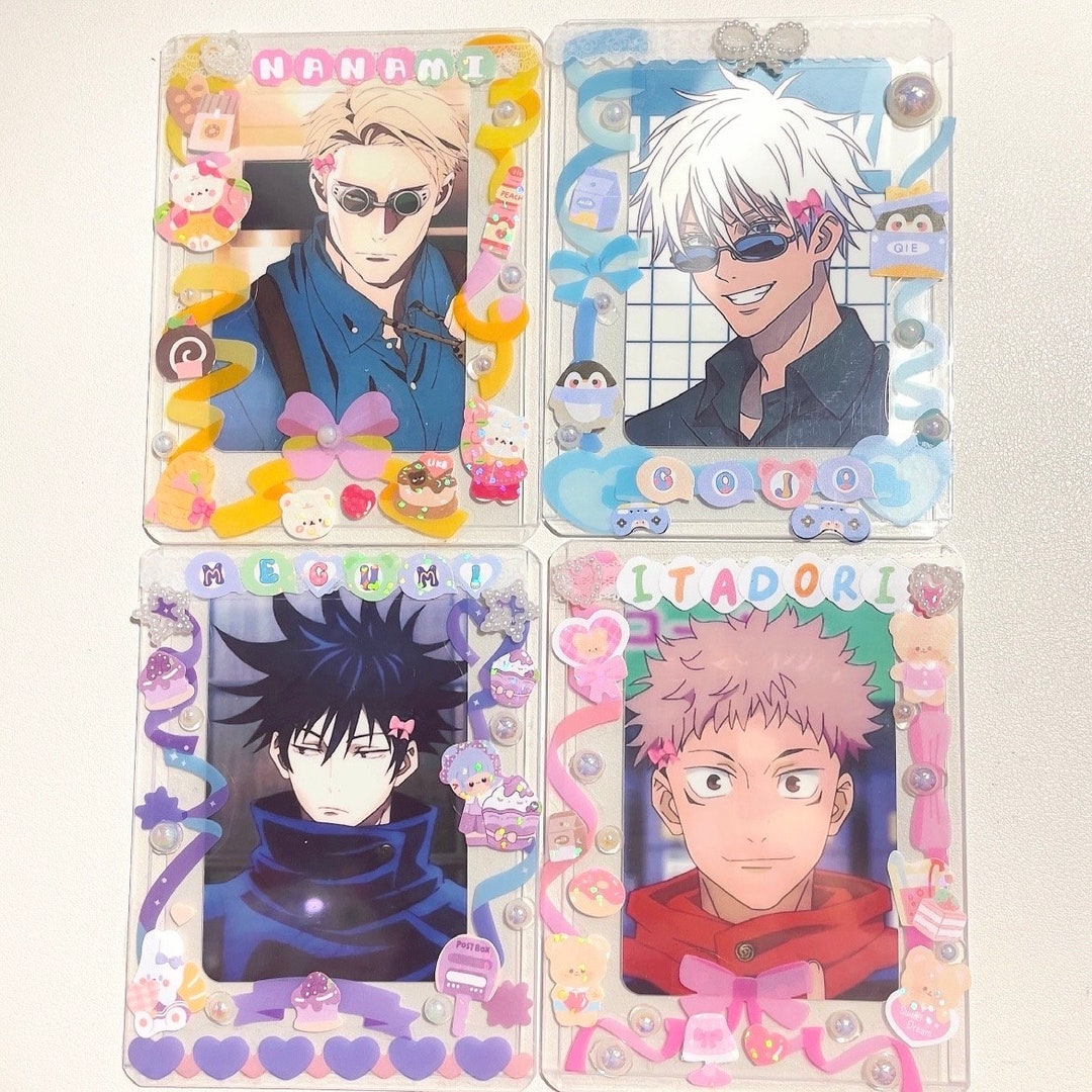 Jujutsu Kaisen Photocards and Frame Jjk Gojo Nanami Itadori Megumi - Etsy