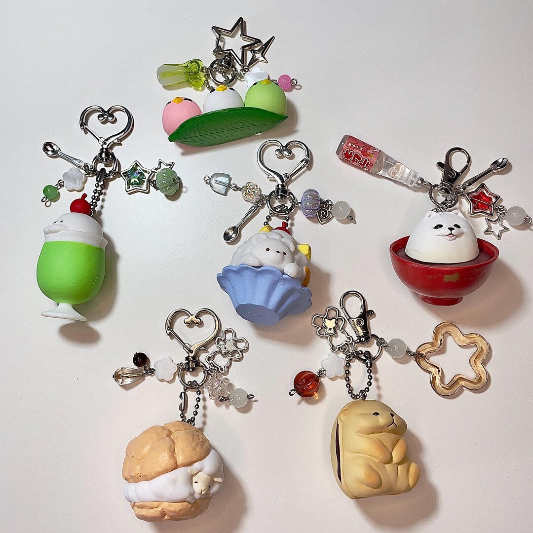 Kawaii Japanese Snack Keychains| Gift| Bag Accesory| Trinket - Etsy