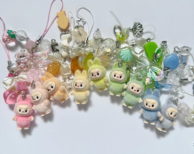 Cute Labubu Phone Charms| Gift| Collectible - Etsy