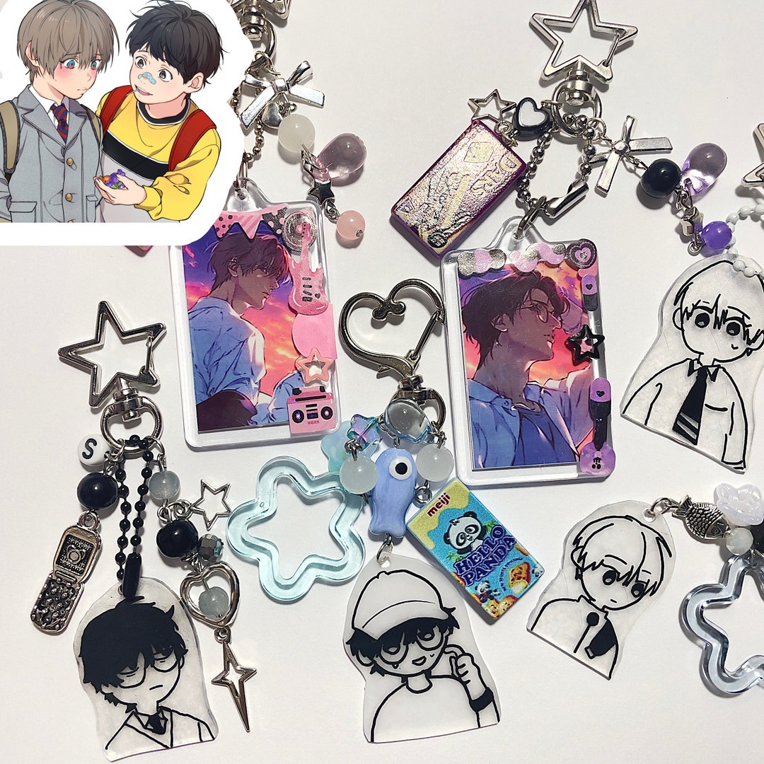 Lost in the Cloud Keychains Manhwa Cirrus Skyler Gift - Etsy