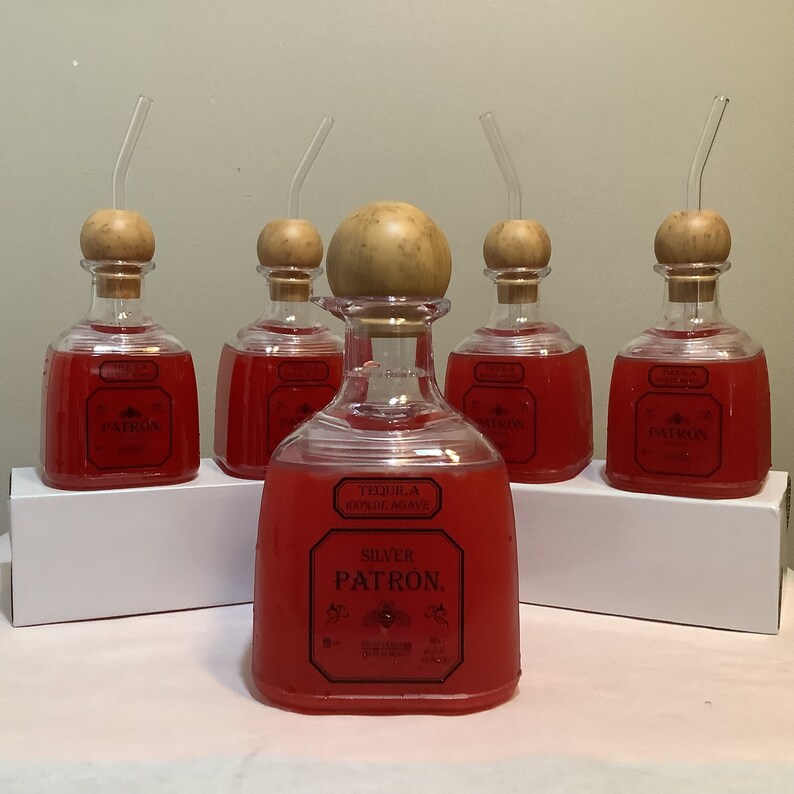 Patron Tequila Plastic Replica Bottle Drinking Cup, 11oz Tequila ...