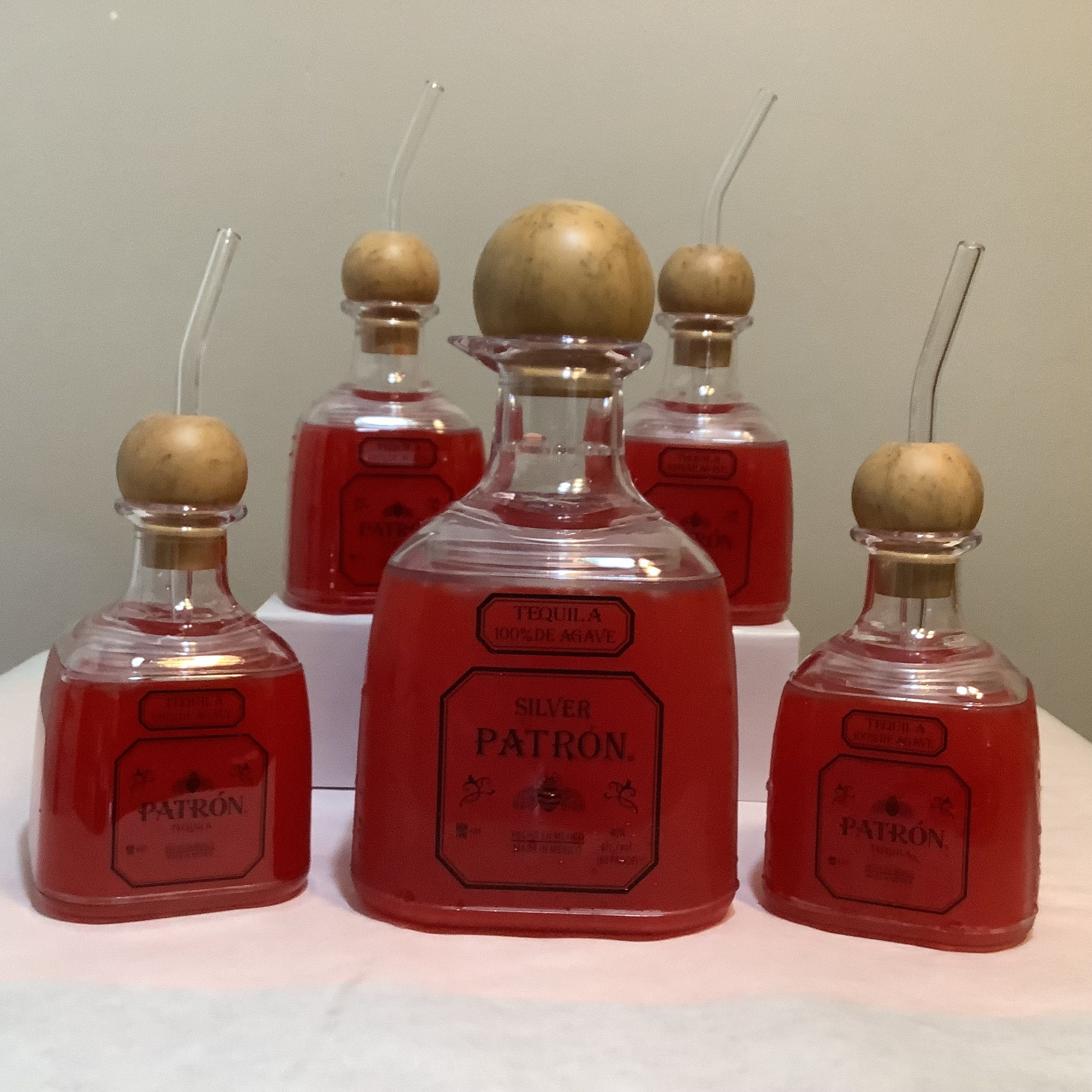 Patron Tequila Plastic Replica Bottle Drinking Cup, 11oz Tequila ...