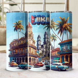 Cuba Tumbler Wrap Png | Cuba Bandera | Cuba Flag 20 Oz Skinny Tumbler ...