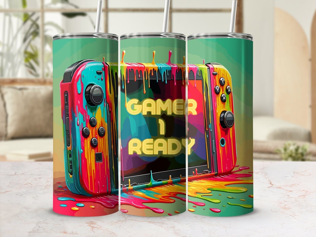 Gaming Controller | Gift for Gamer | Console Gaming 20 Oz Skinny ...