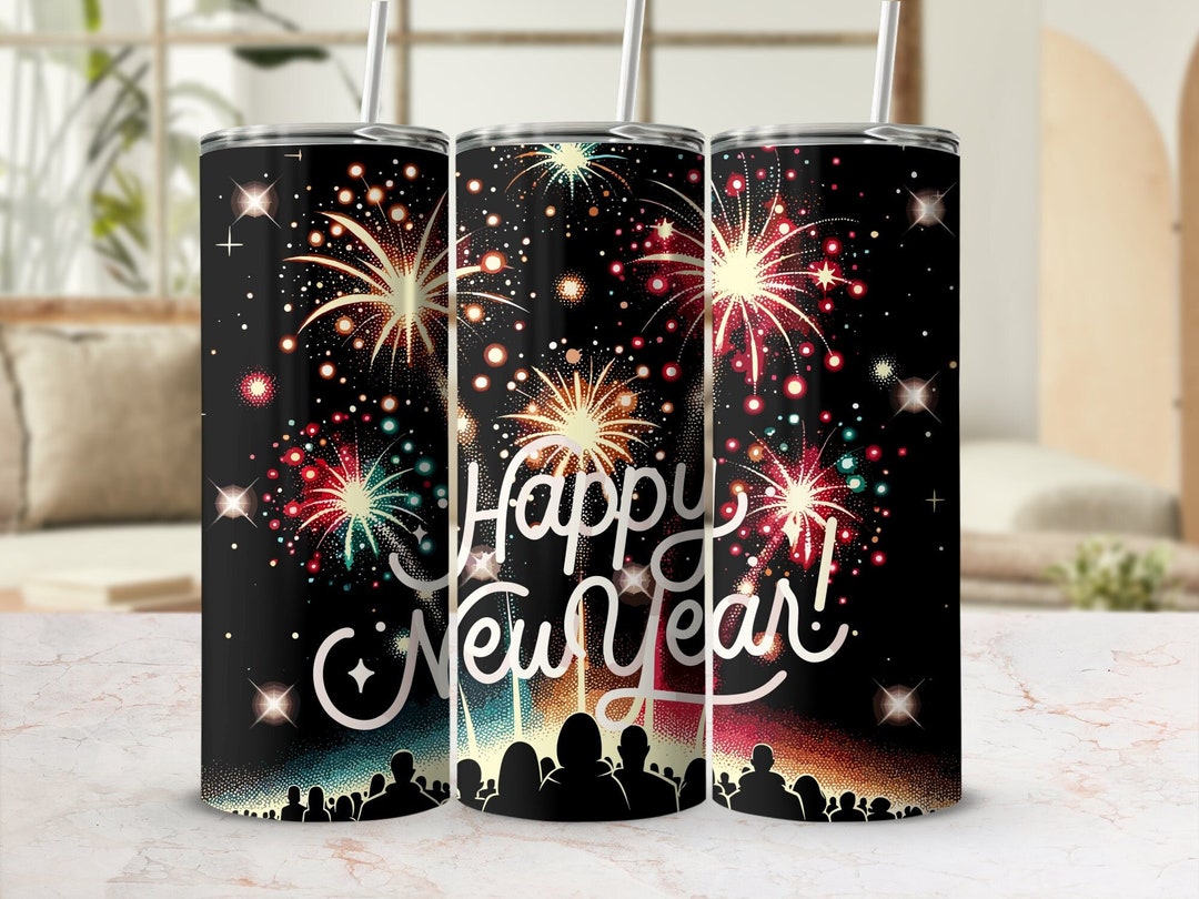 2024 New Year Tumbler Wrap | Happy New Year Svg | New Year 2024 | Its ...