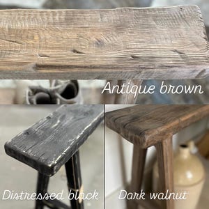Vintage Inspired Skinny Bench, Weathered Wood, Thin Narrow Rustic Bench ...