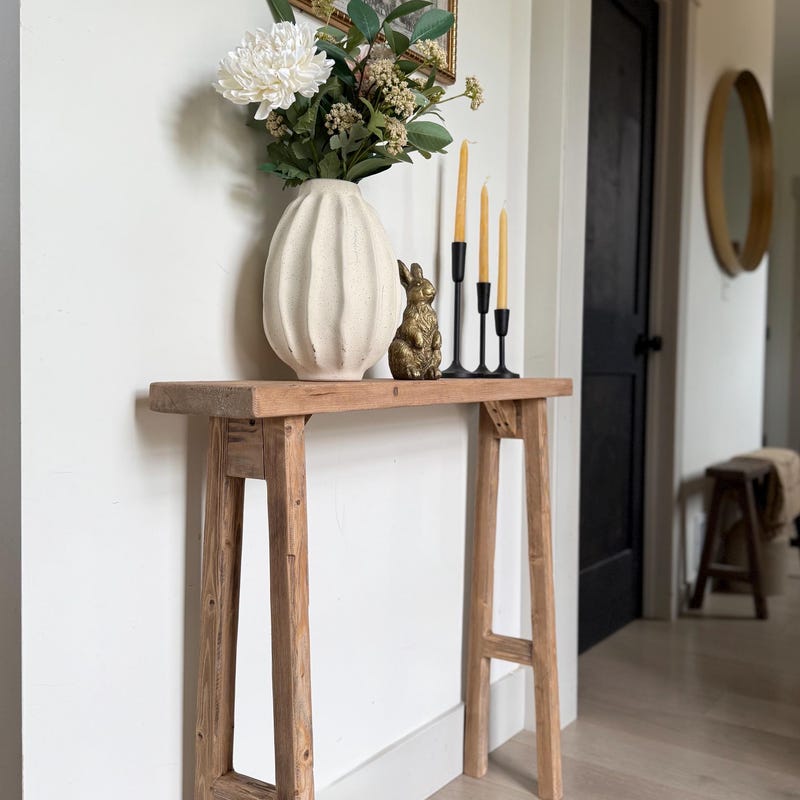 Narrow Console Table Tall - Etsy