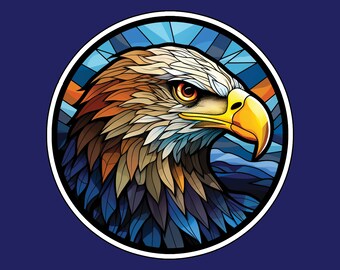 Bald Eagle Sticker - Etsy