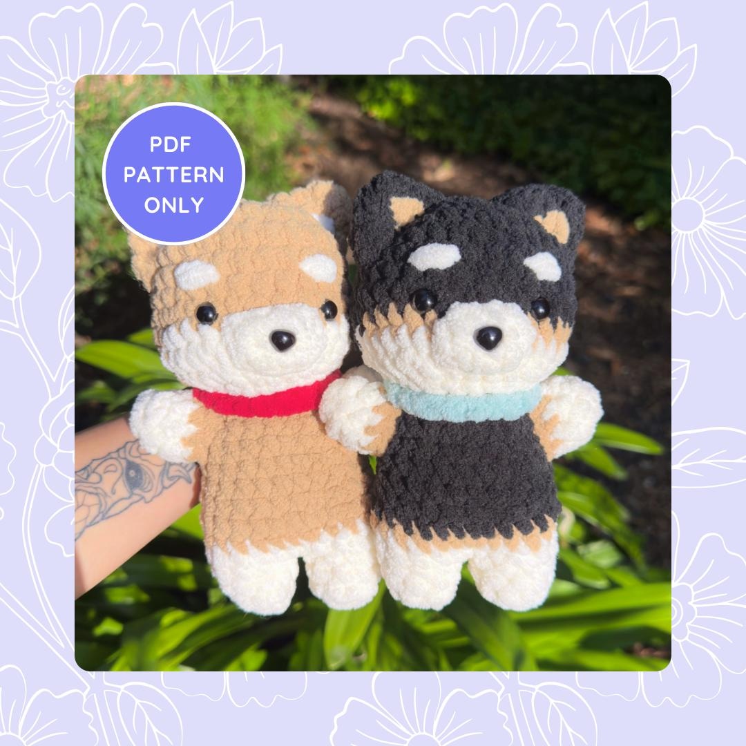 Shiba Inu Dog Crochet Pattern - Digital Download - Etsy