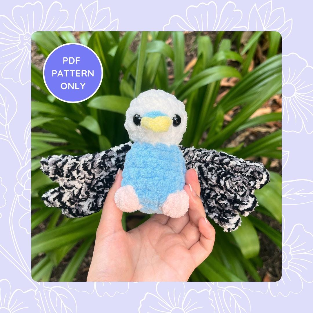 Baby Budgie Bird Crochet Pattern - Amigurum Digital Download - Advanced ...
