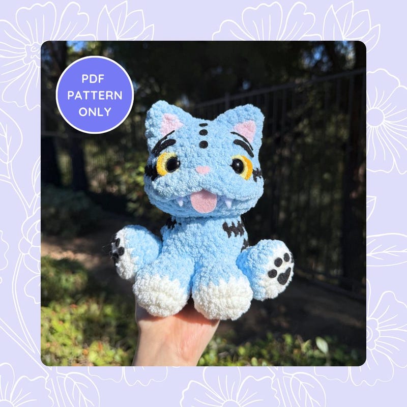 Derpy Tiger Crochet Kit - Etsy