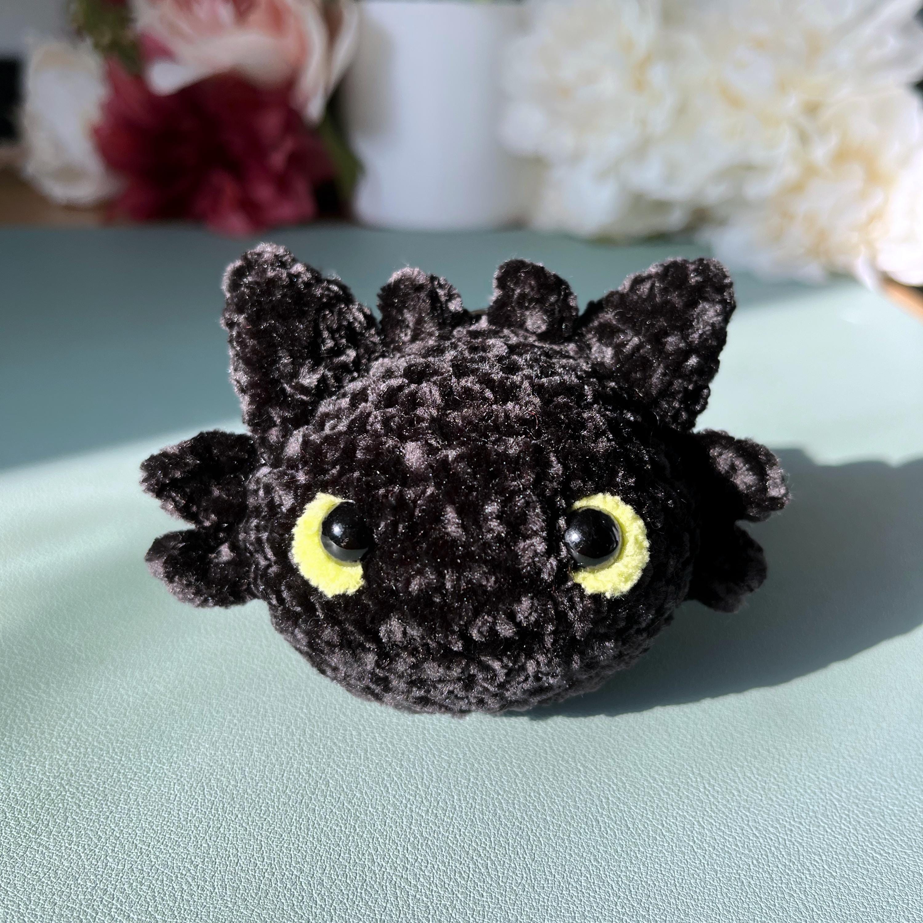 Dragon Couple Crochet Keychain Pattern Digital Download Amigurumi ...