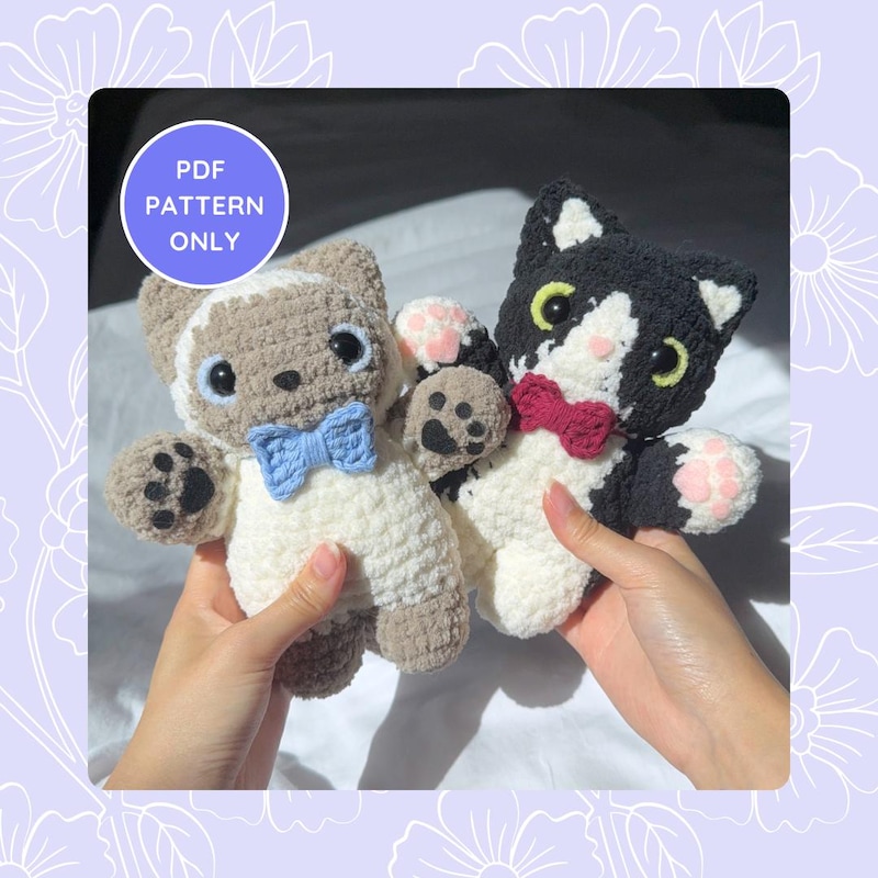 Crochet Ragdoll Kitty - Etsy