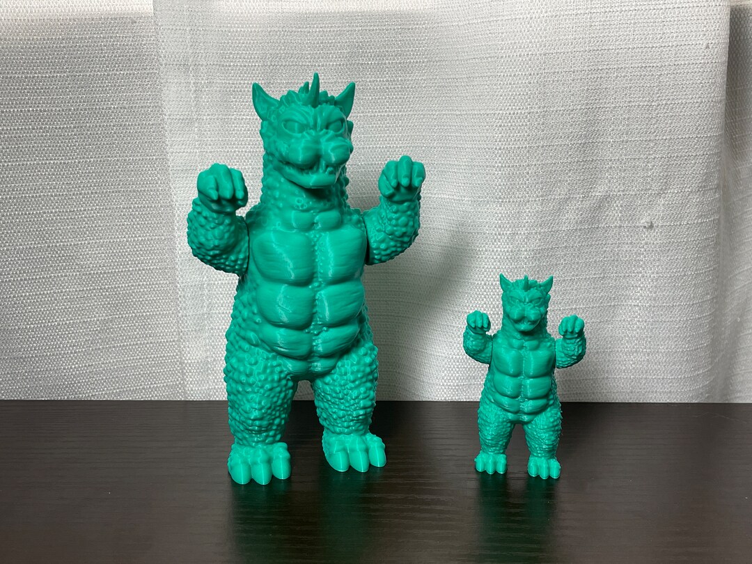 3D Printed 1969 Bully Frog Kaiju - Etsy