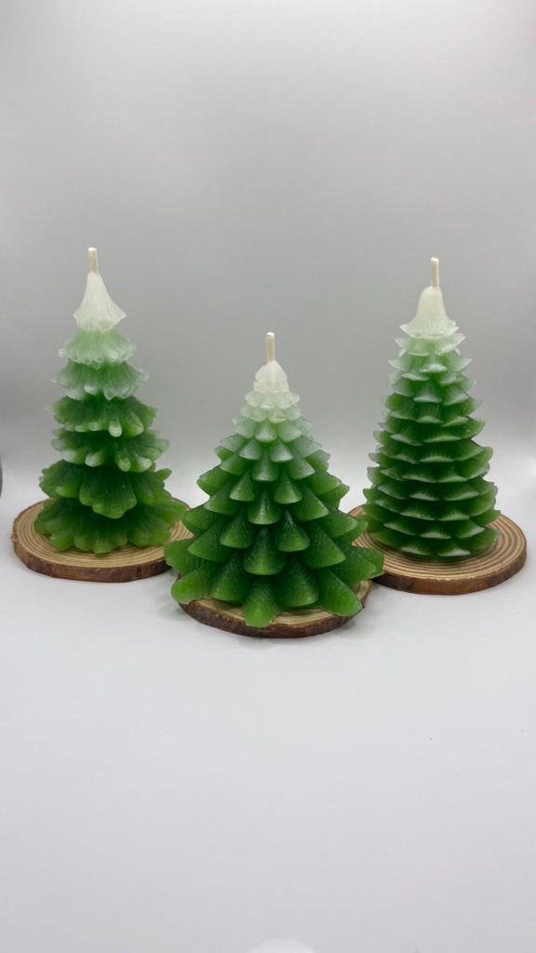 Christmas Trees Candles - Etsy