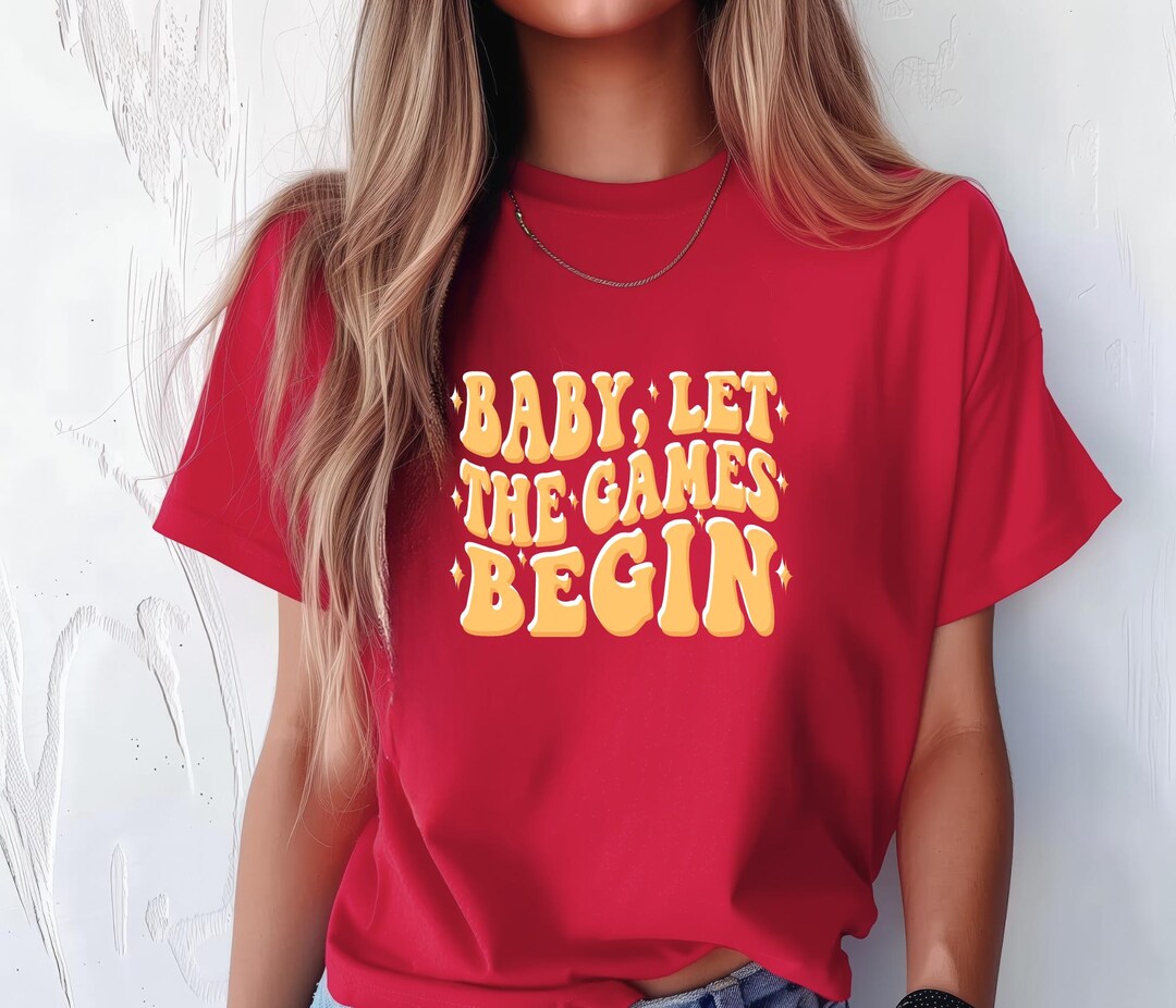 KC Baby Let the Games Begin Gameday T-shirt - Etsy