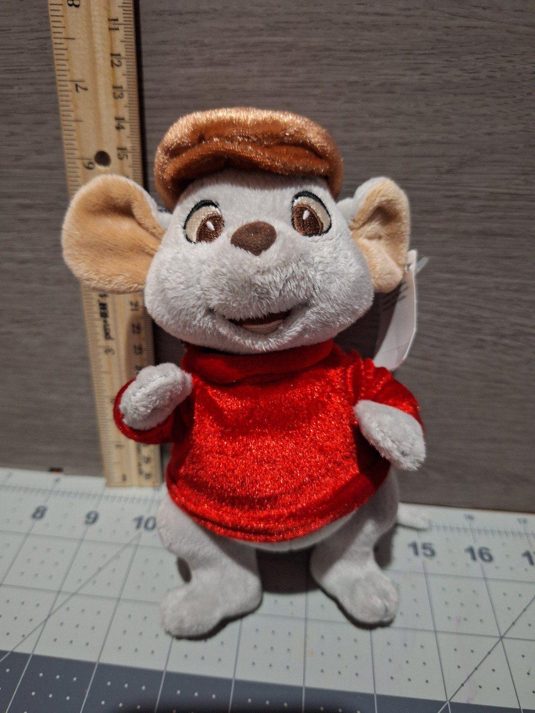 Disney the Rescuers Down Under Bernard Mouse Plush Stuffed Animal Toy ...