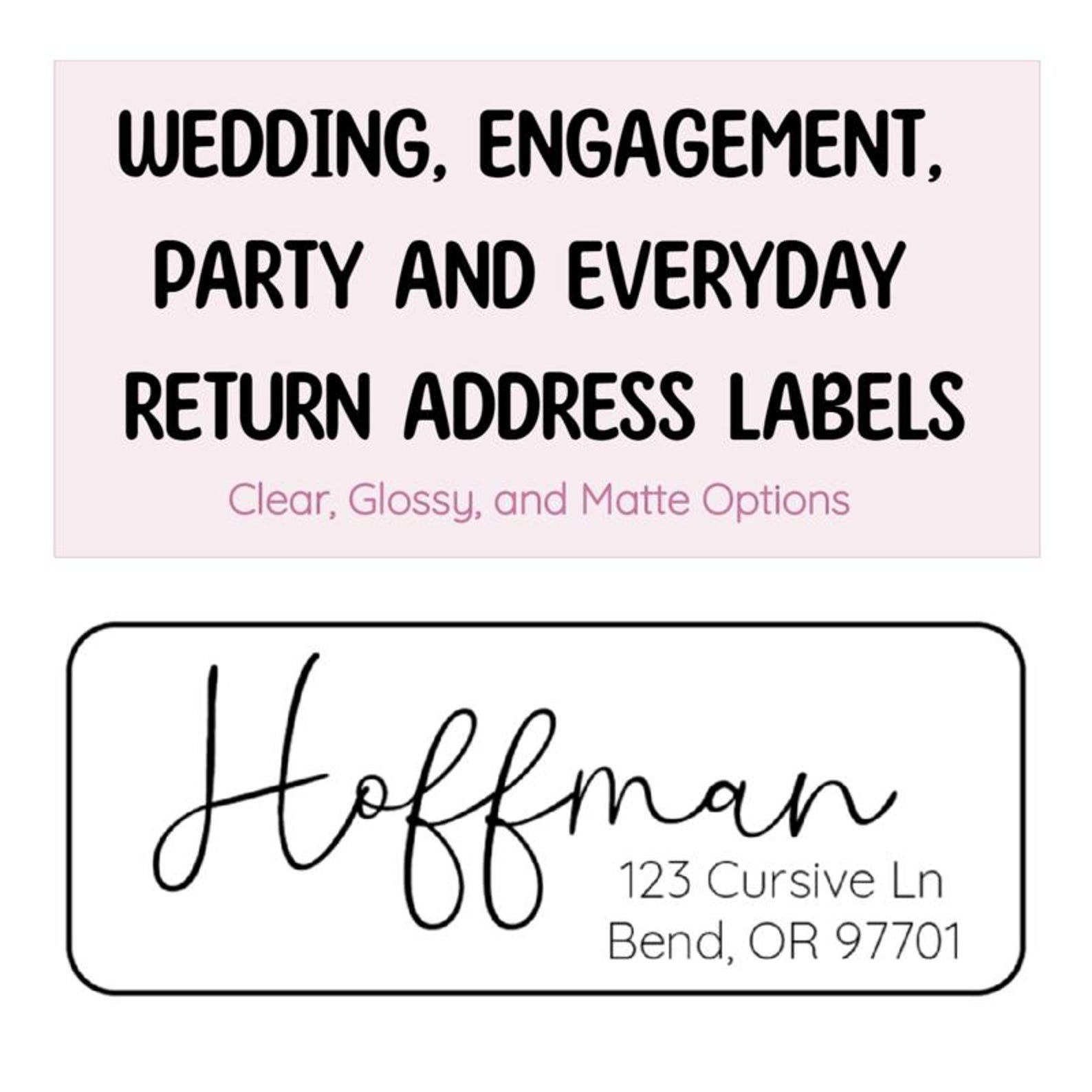 Return Address Labels | Wedding Invitations | Save the Dates | Wedding ...