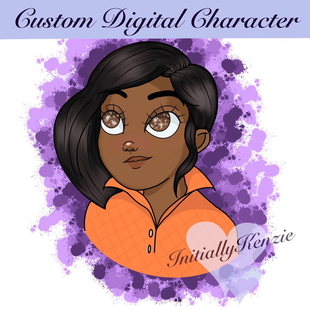 Personalized Digital Character Drawing - Choose Your Unique Style ...