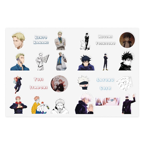 Jujutsu Kaisen Megumi Sticker - Etsy