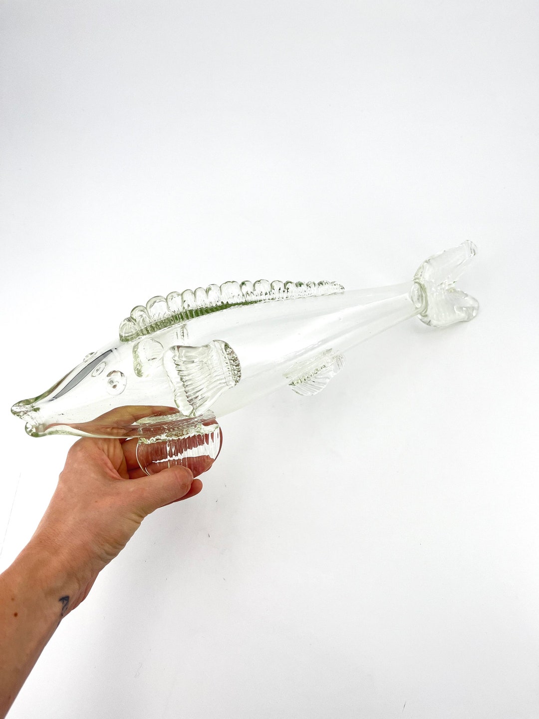 Vintage Handcrafted Murano Glass Fish | Decorative Glass Fish | 1970s ...
