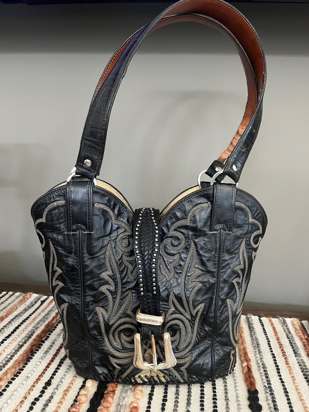 Cowboy Boot Purse - Etsy
