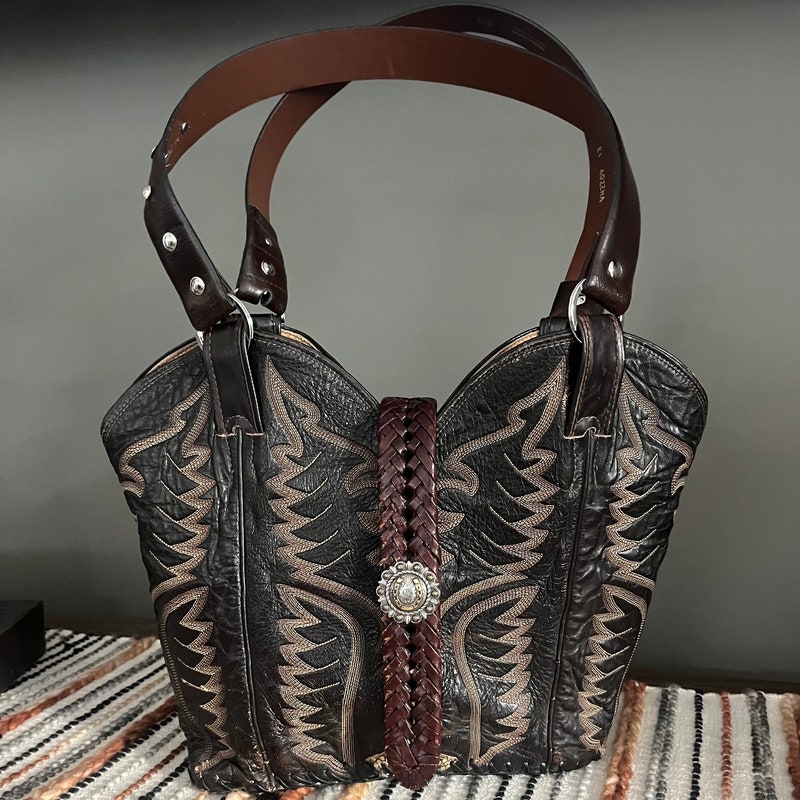Cowboy Boot Purse - Etsy