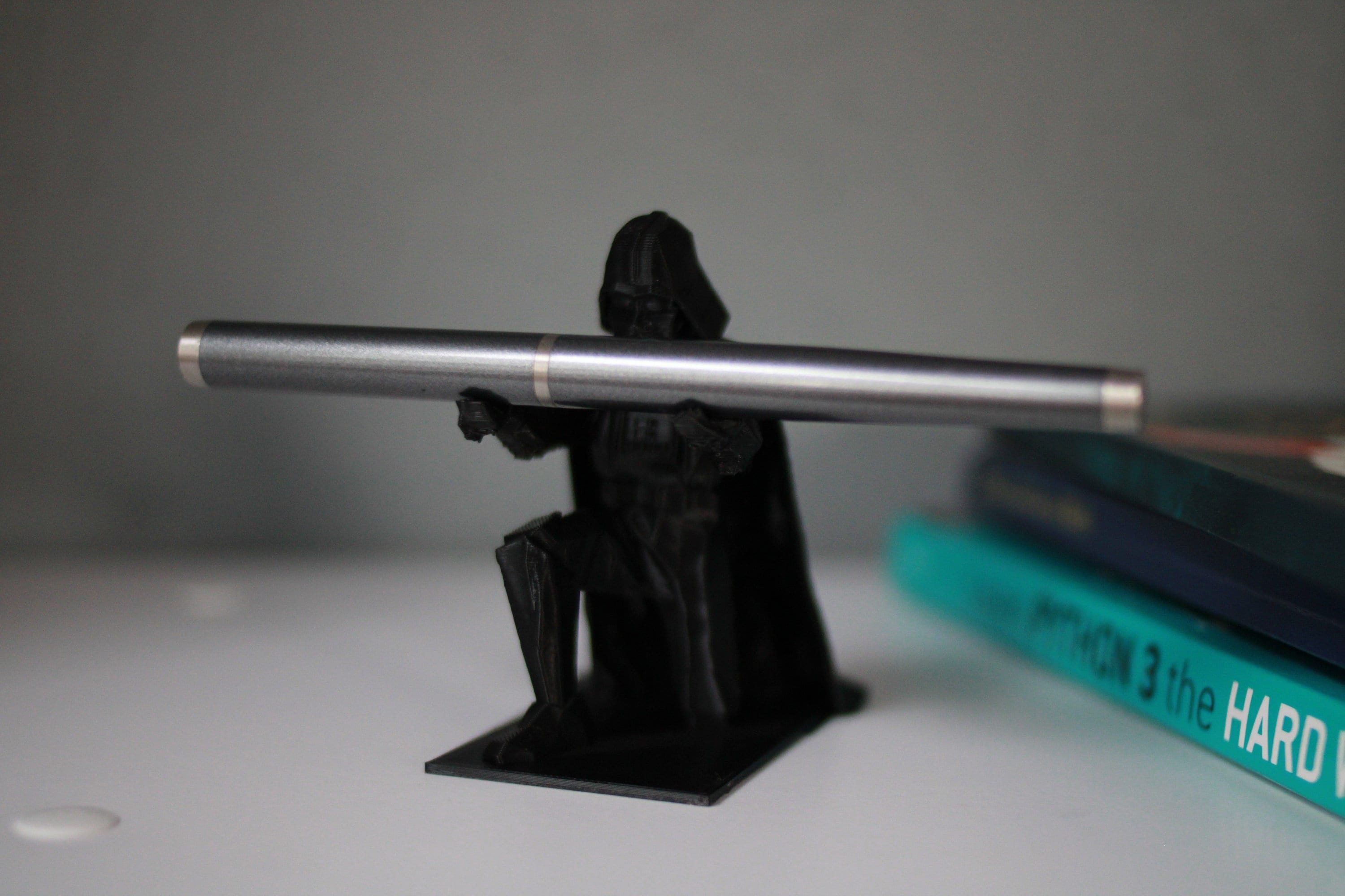 3D Printed Darth Vader Pen Holder the Customizable Dark Side of Desk ...