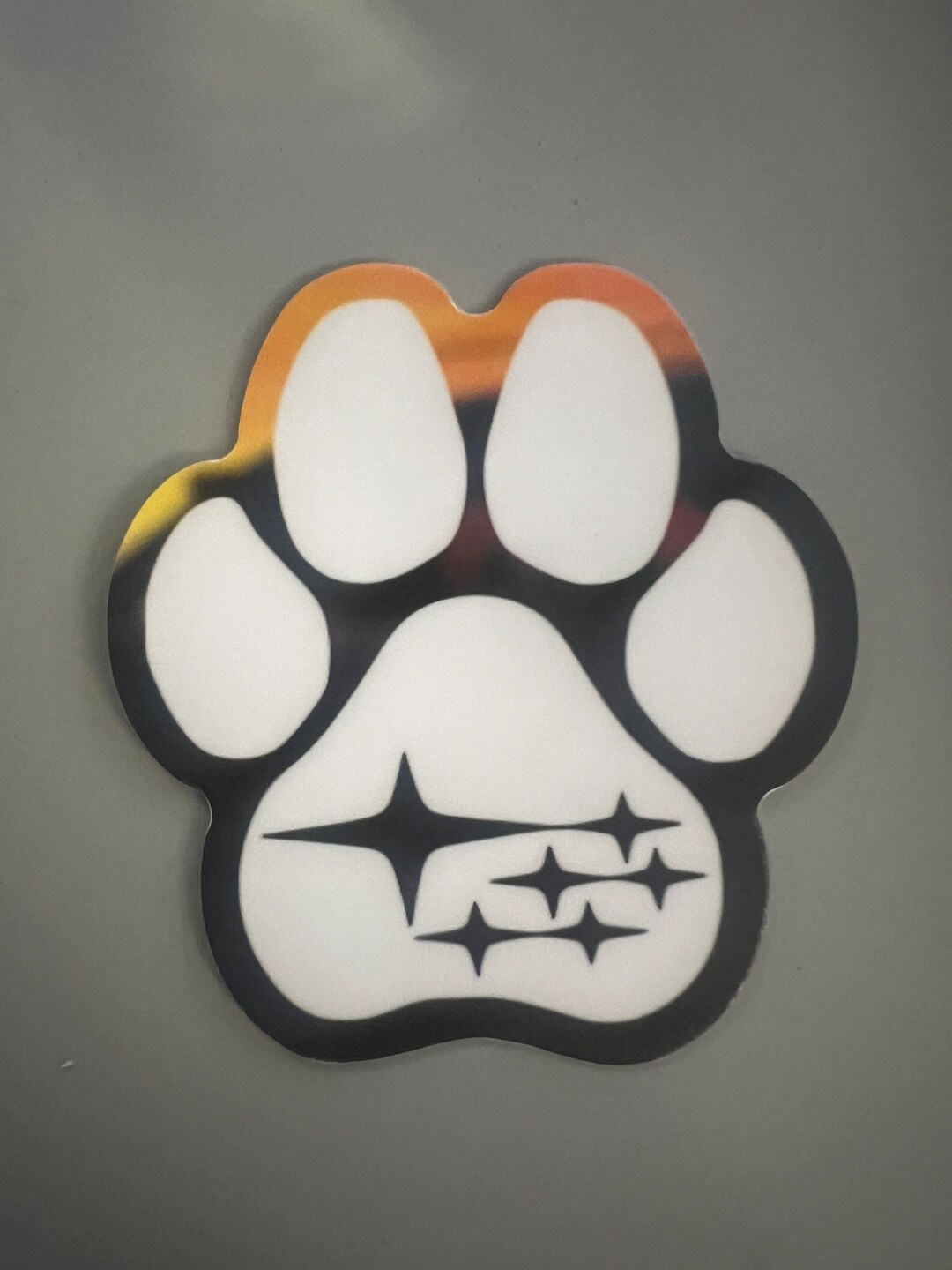 3" Subie Paw Stickers (pack Includes 10 Stickers) - Etsy
