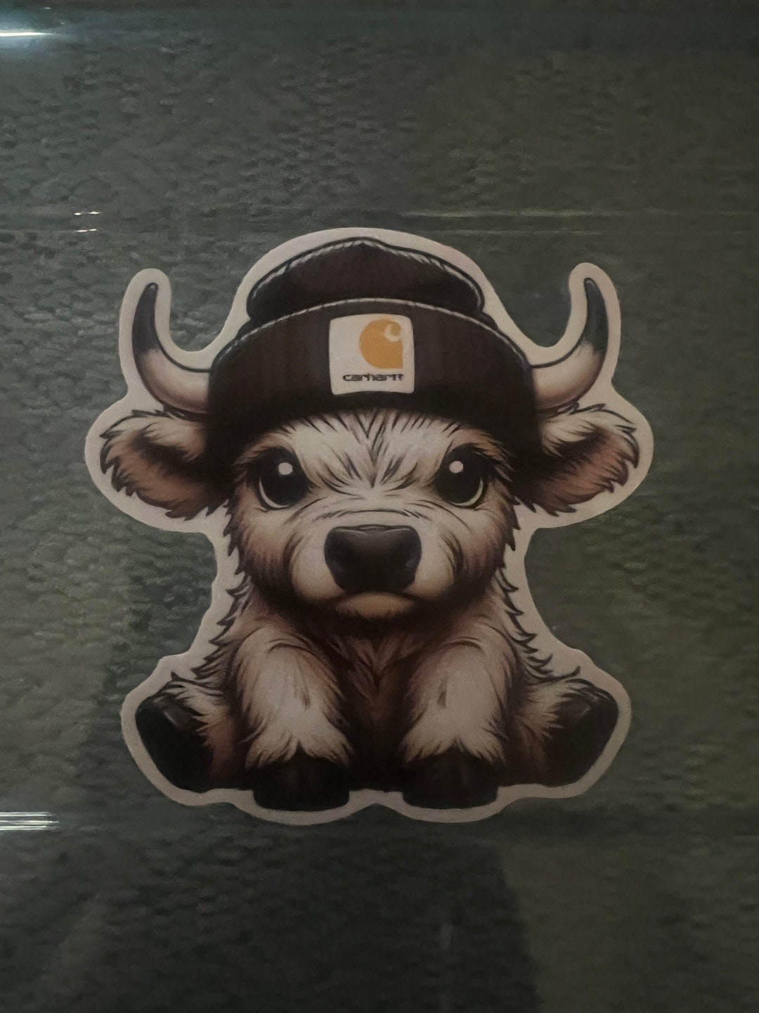 3" Highland Cow Stickers (pack Includes 10 Stickers) - Etsy