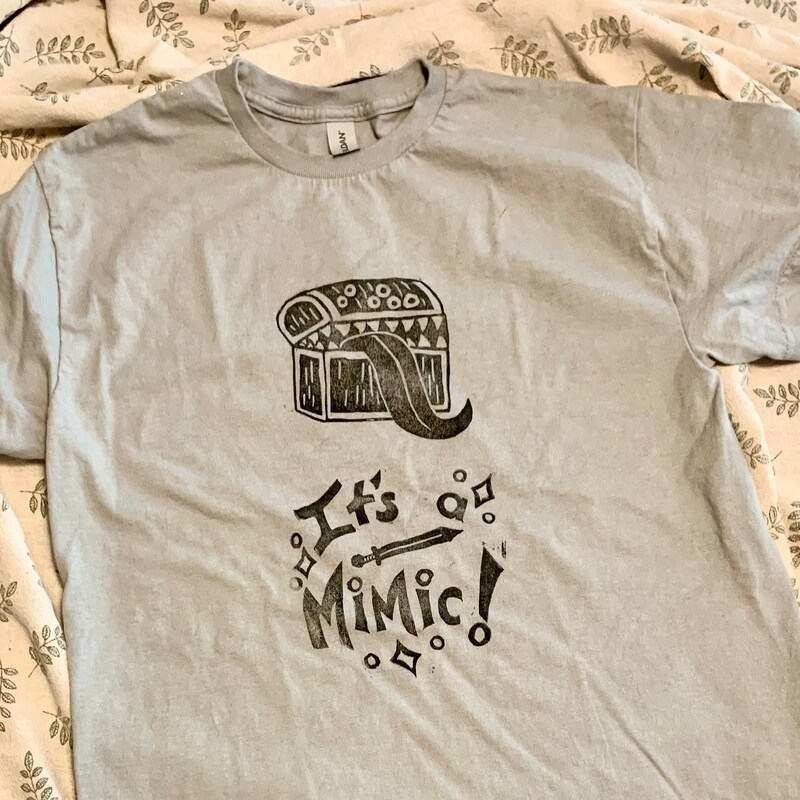 Dnd Mimic T Shirt - Etsy
