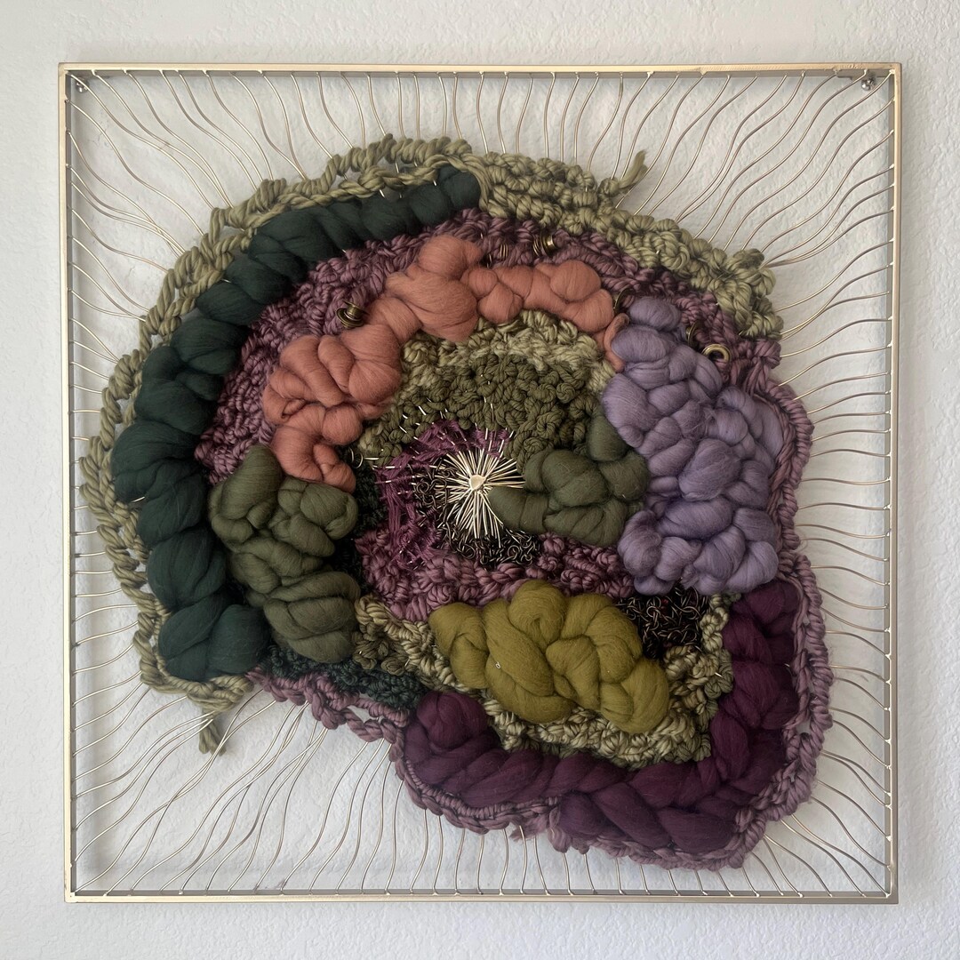 Fiber Wall Art Weaving - Arte Textil De Pared, Fibra - Original Artwork ...